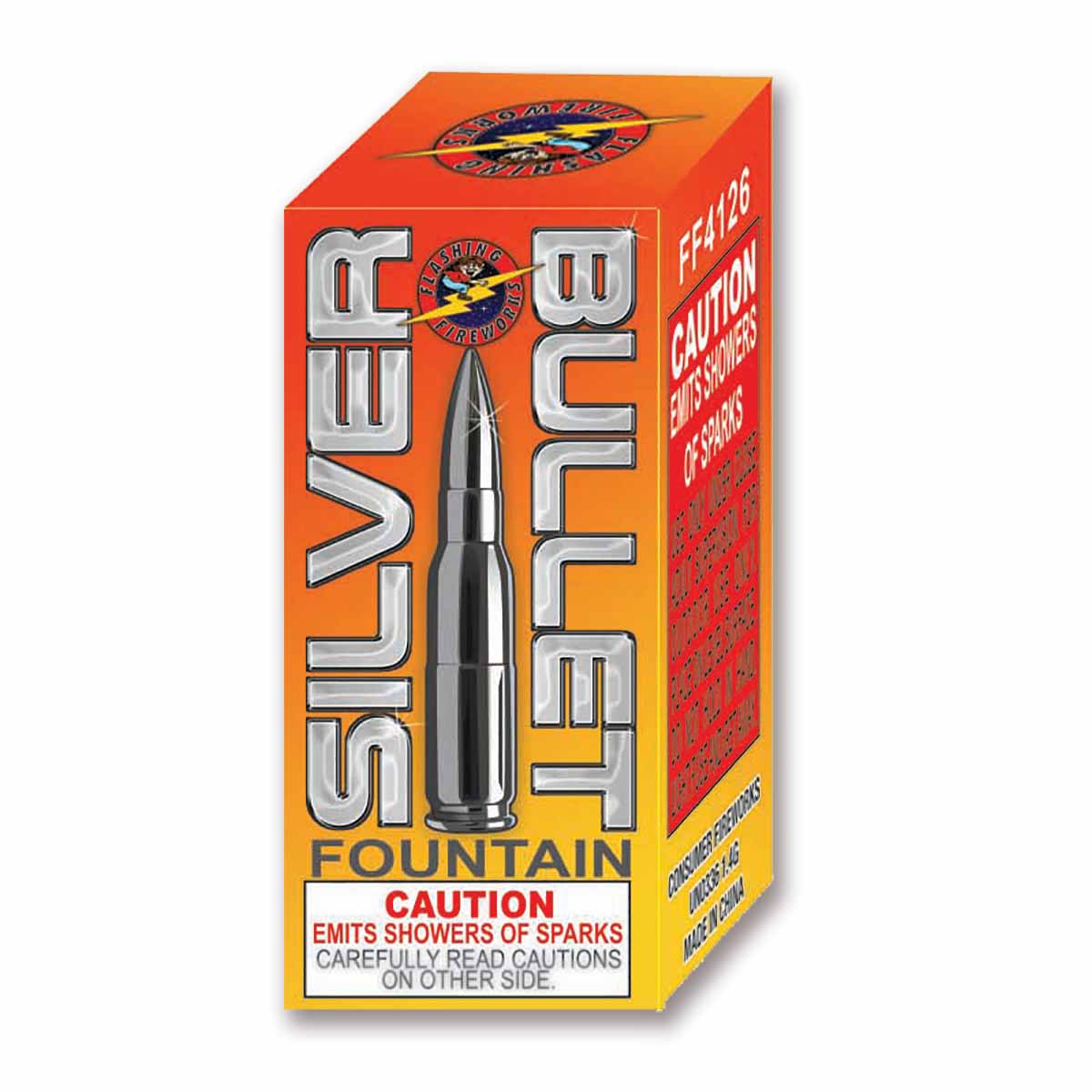 Silver Bullet Mini Fountain — Wild Willys Fireworks