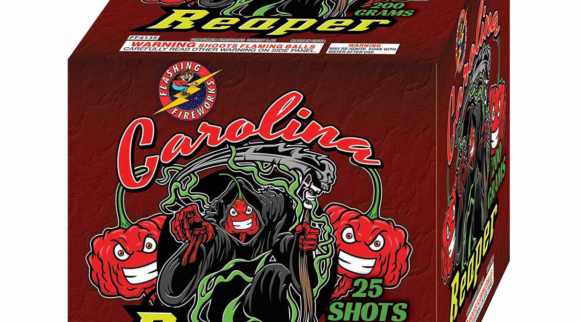 Carolina Reaper — Wild Willys Fireworks