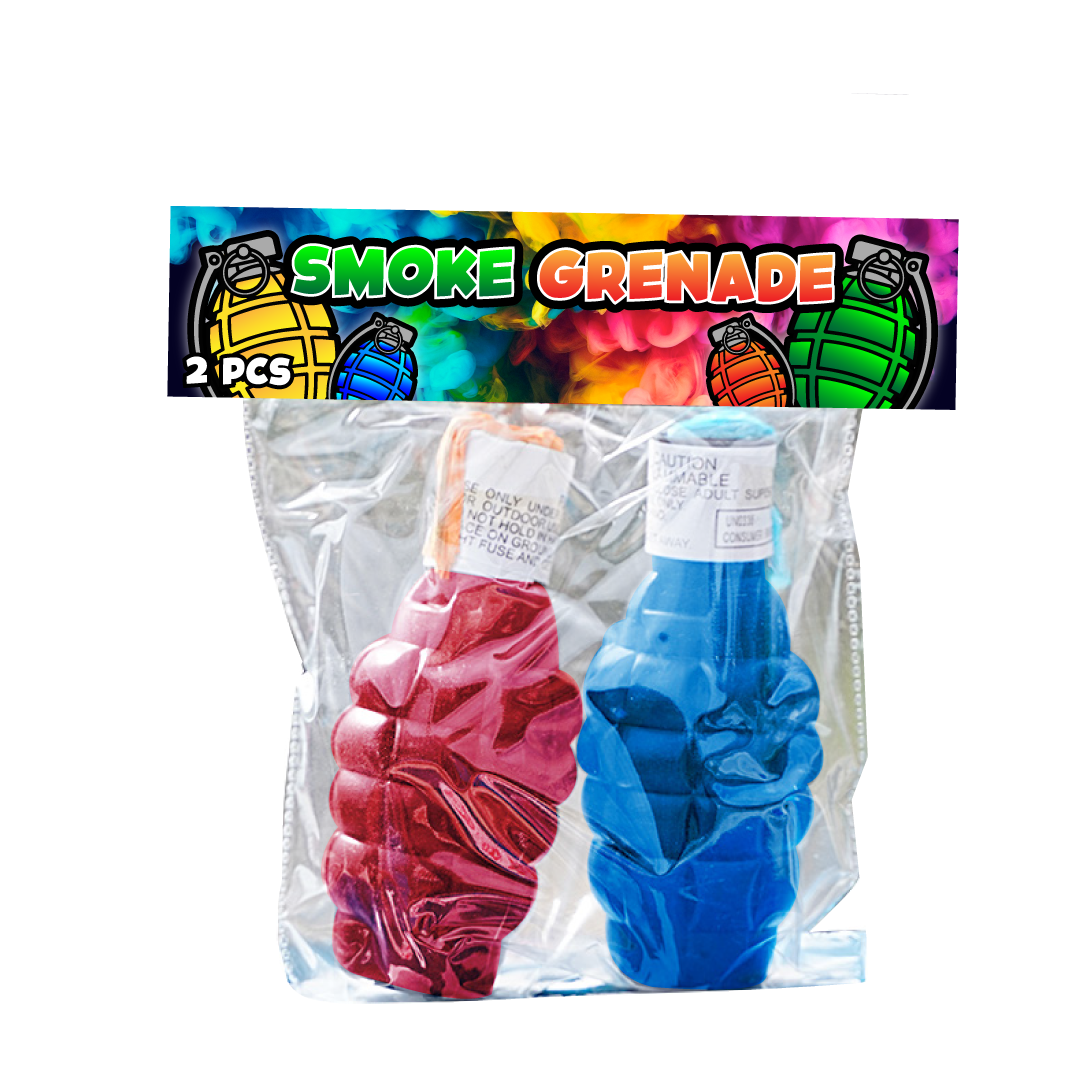 Colored Smoke Grenade — Wild Willys Fireworks